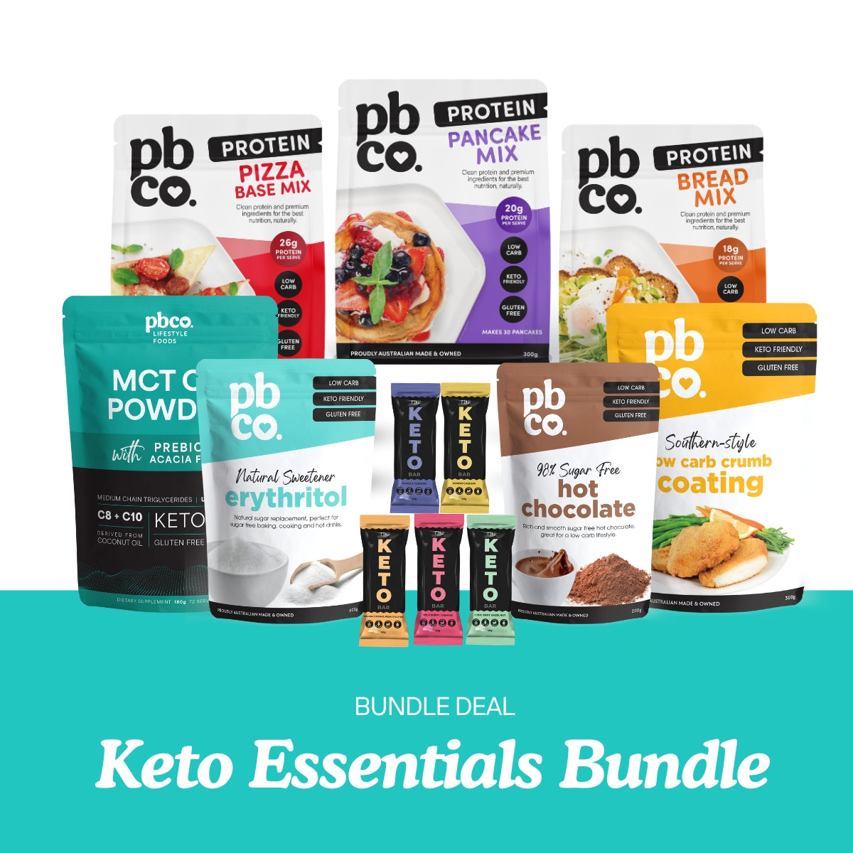 Keto Essentials Bundle | Find all your Bundle at PBCo.