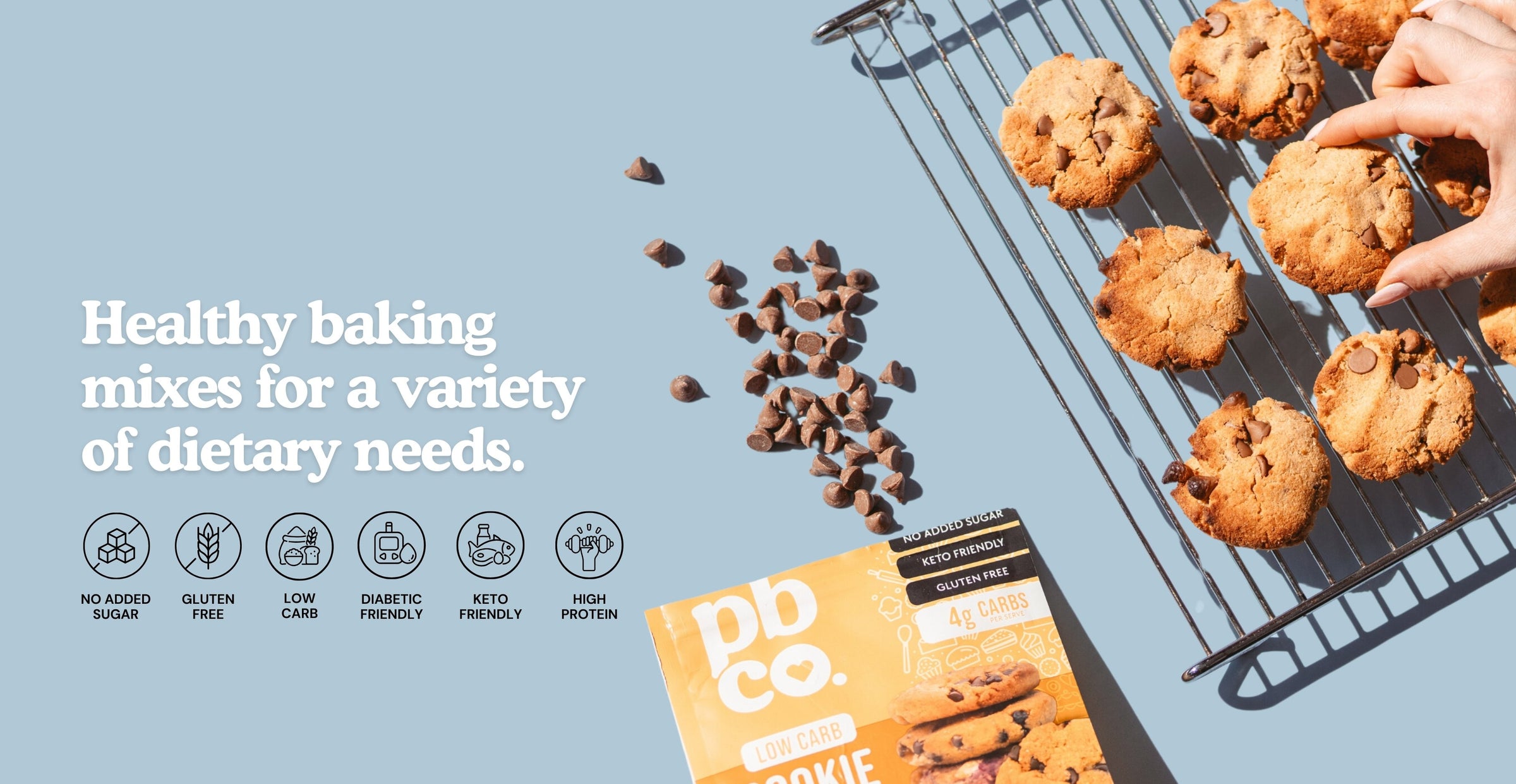 Healthy Baking Mixes: Low Carb, Sugar Free, Gluten Free, High Protein!